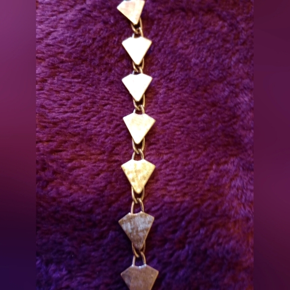 Jewelry | Geometric Triangle Bracelet | Poshmark